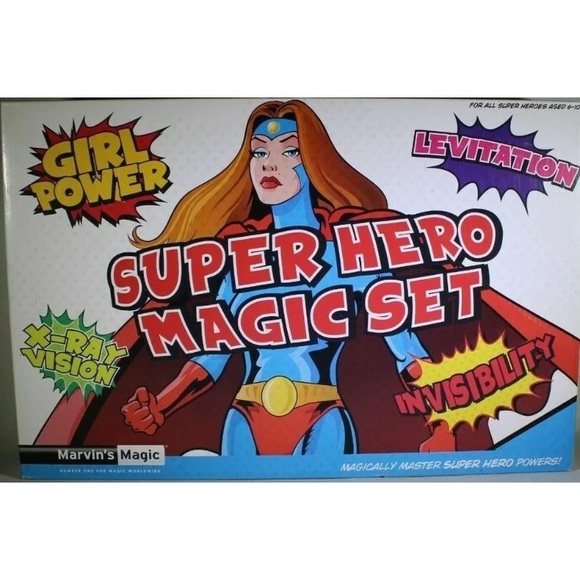 Toys | New Marvins Magic Super Hero Magic Set Girl Power Edition ...